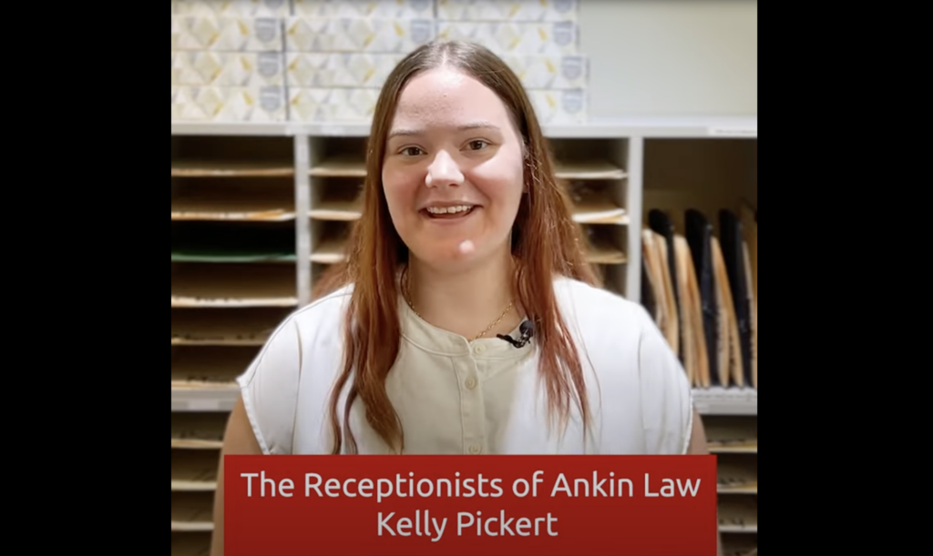 If you call Ankin Law, she could be the first person you talk to for ...